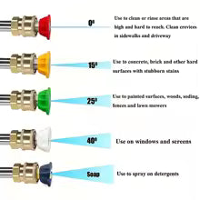 High-Pressure Cleaning Spray Nozzle (Multi-Surface Cleaner) – Zynix Tech